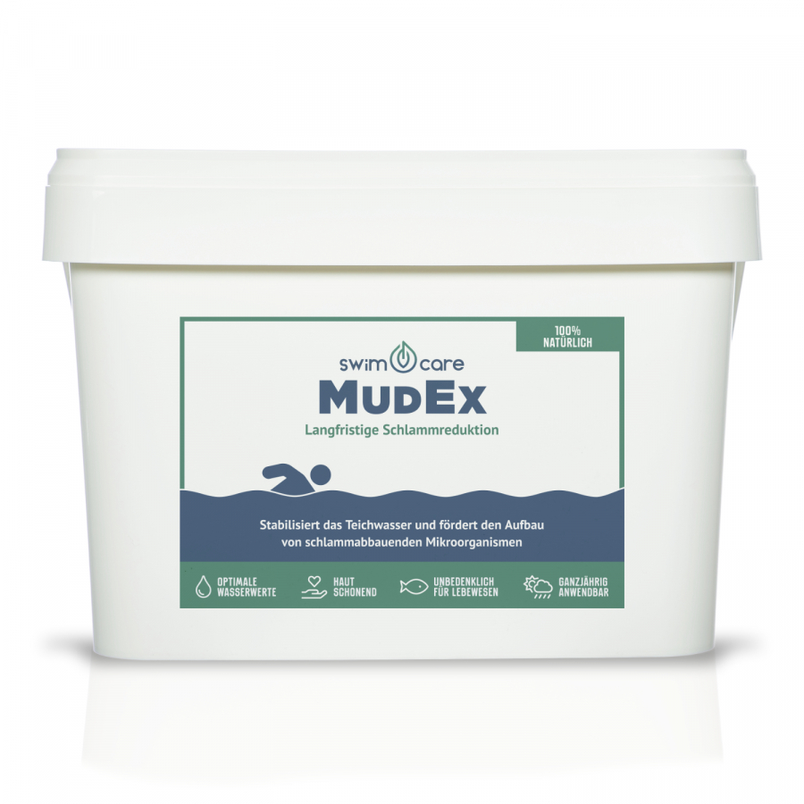 swimcare® MudEx - natürliche Schlammreduktion